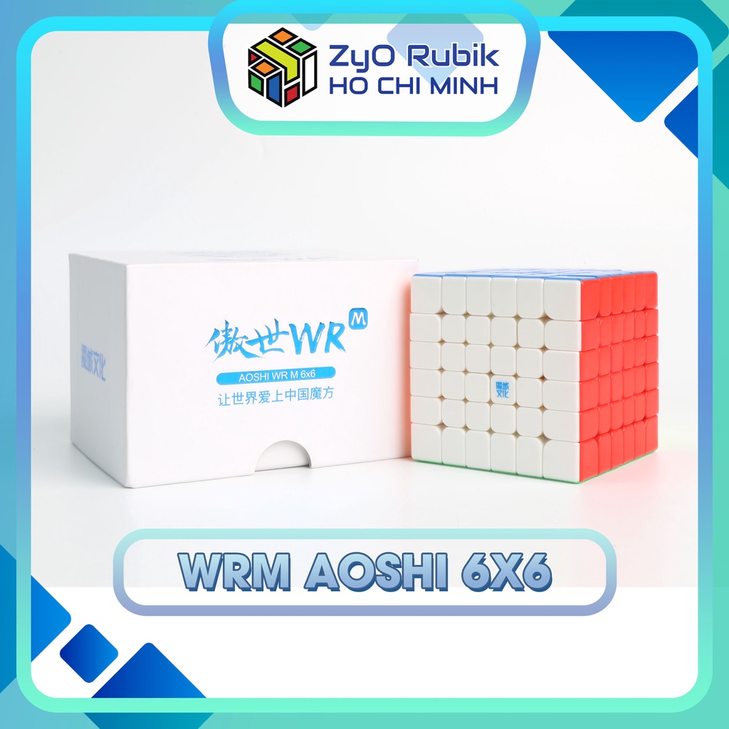 [6x6] Rubik WRM 6x6 Aoshi Stickerless - Intellectual toy - Zyo Rubik Ho ...