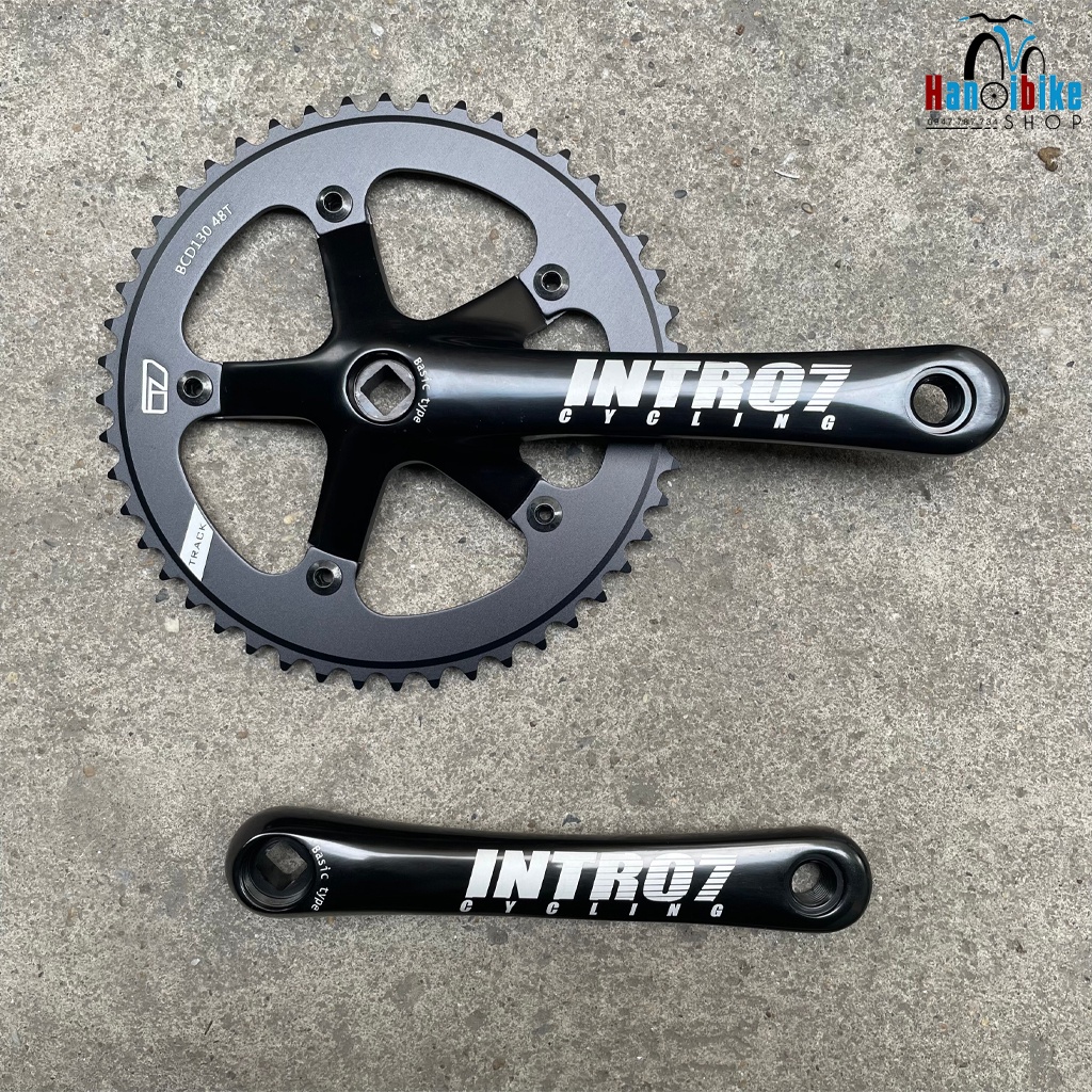 Fixed Gear Intro7 1-layer square core bicycle crankshaft BCD130 ...