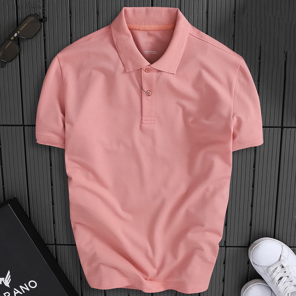 Polo Men's T-shirt in plain elastic fabric made of luxurious, high ...