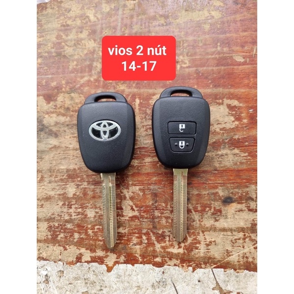 Toyota Vios 2-button key with remote circuit on the car | Shopee Singapore