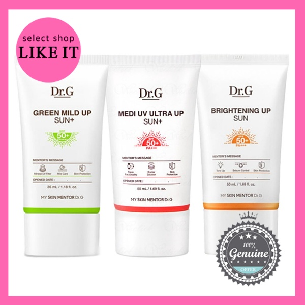 ★Ready To Stock★[Dr.G]Dr.g Brightening up Sun Cream/Green mild up Sun ...