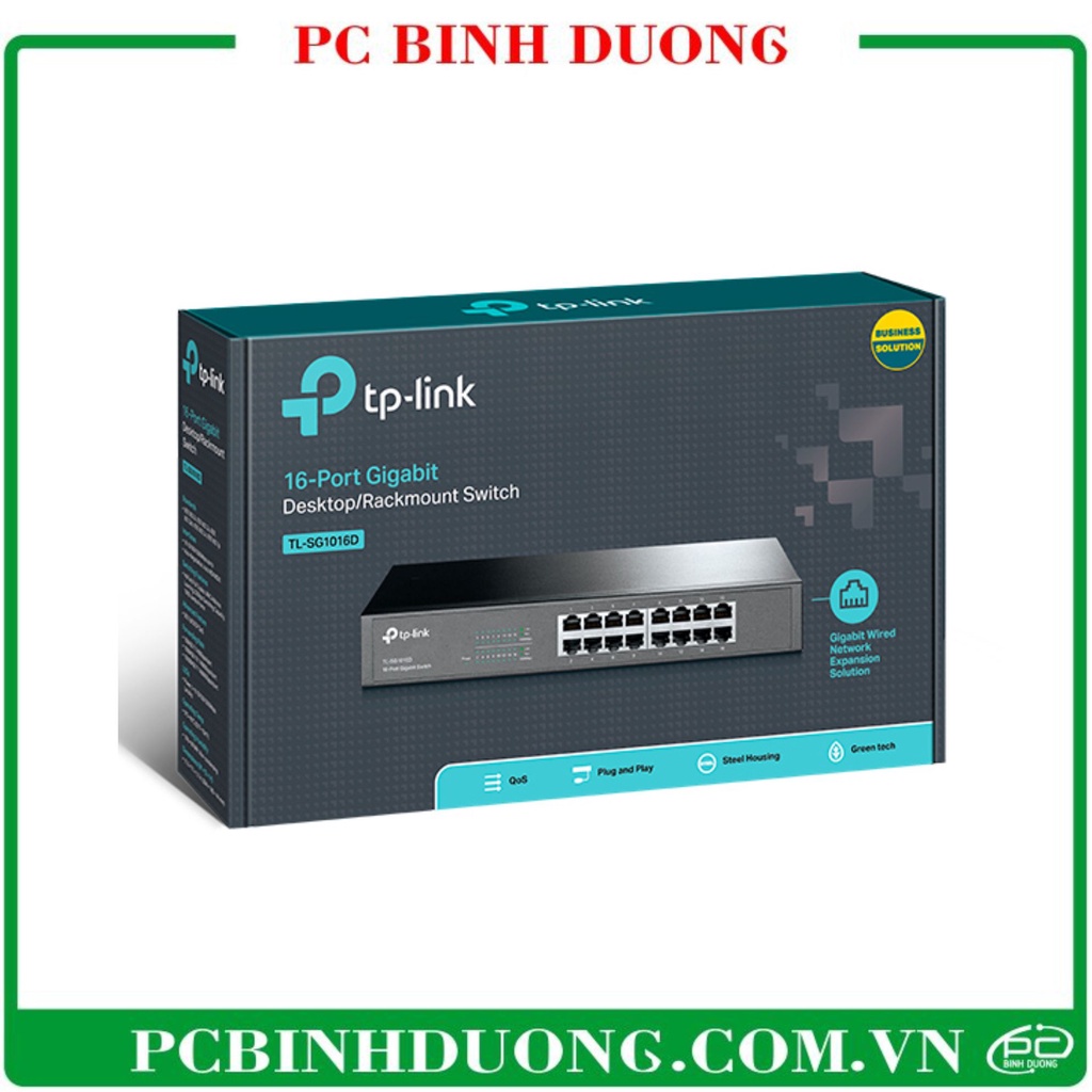 Tpl-sf1016d 16-Port Desktop Switcher (10 / 100Mbps) And SG1016D ...