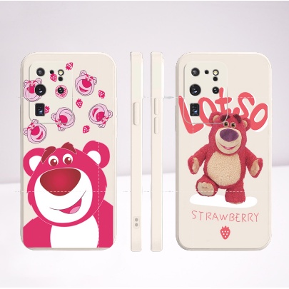 Iphone Case Square Edge Strawberry Bear Loso 6 / 6s / 6splus / 7 /7plus /8 /8plus /x /xr /xs ...