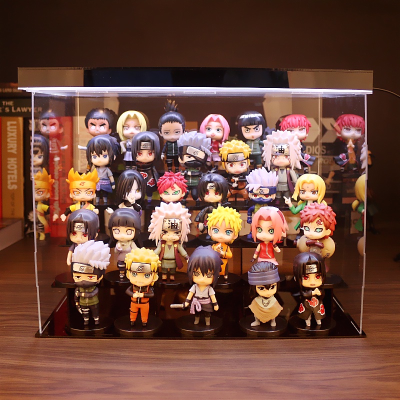 Naruto Hand-made A Full Set Of 24 Dolls Naruto Itachi Kakashi Gaara ...