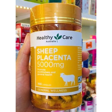 Healthy Care Sheep Placenta Sheep Placenta 5000mg Box Of 100 Australia ...