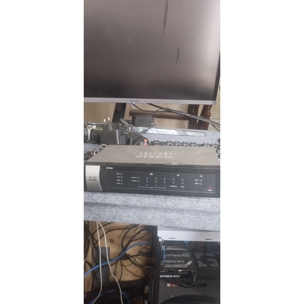 Cisco RV320 dual wan load balancing Router (old) | Shopee Singapore