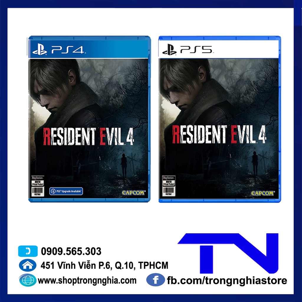Resident Evil 4 Remake - PS4 & PS5 game Disc | Shopee Singapore