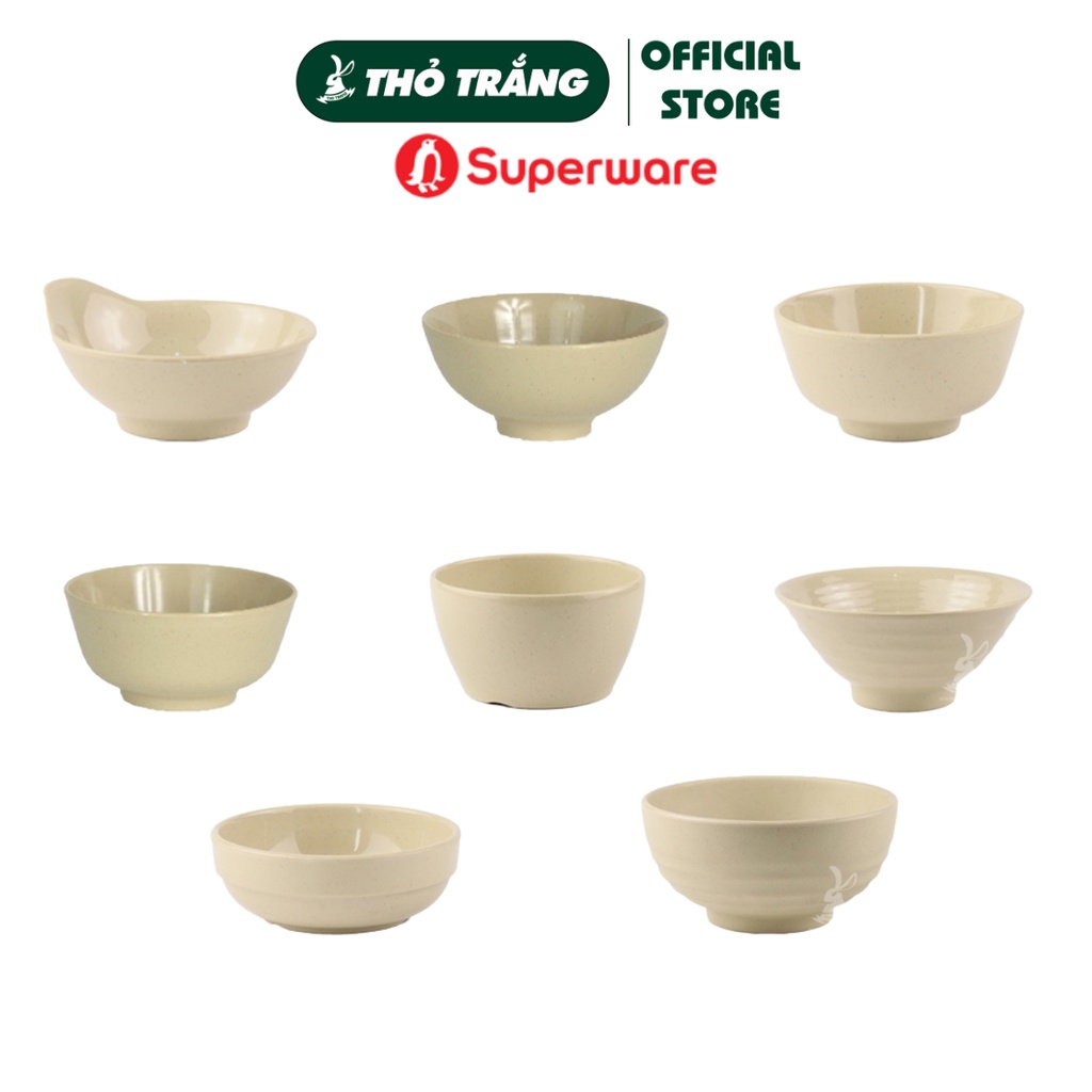STONE Melamine Srithai Superware Thai Premium Rice Bowl Combo | Shopee ...
