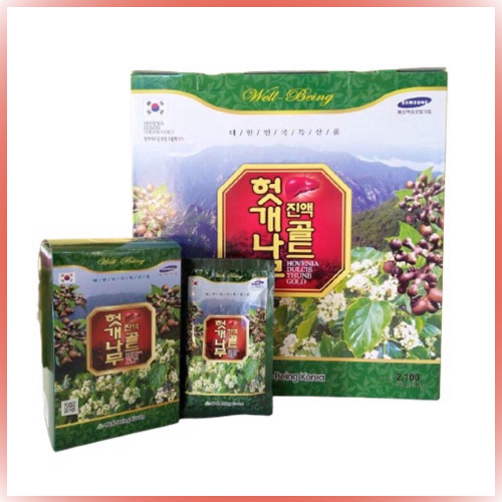 Korean Liver Tonic Well Being Genuine 30 Packs x 70ml Box To Cool The ...