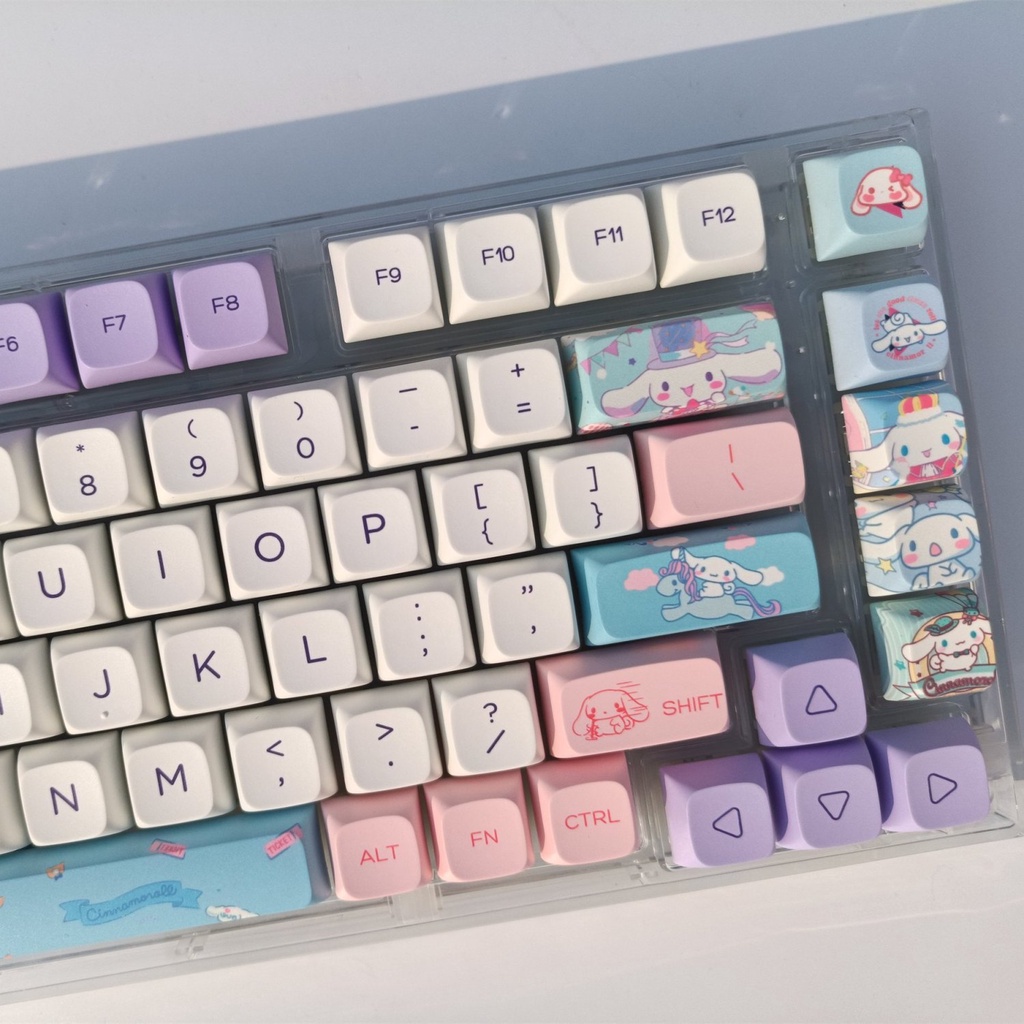 Sanrio Cinnamoroll Fantasy Amusement Park Theme 147 Keycaps For ...