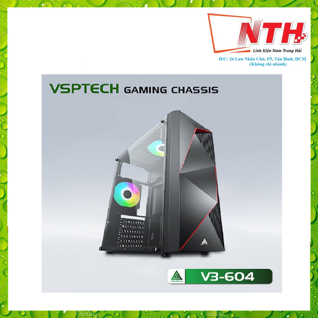 Computer case VSP V3-604 (ATX) | Shopee Singapore