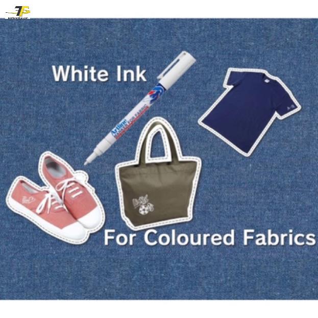 Artline Marker For Fabric Japan - White Fabric Pen | Shopee Singapore