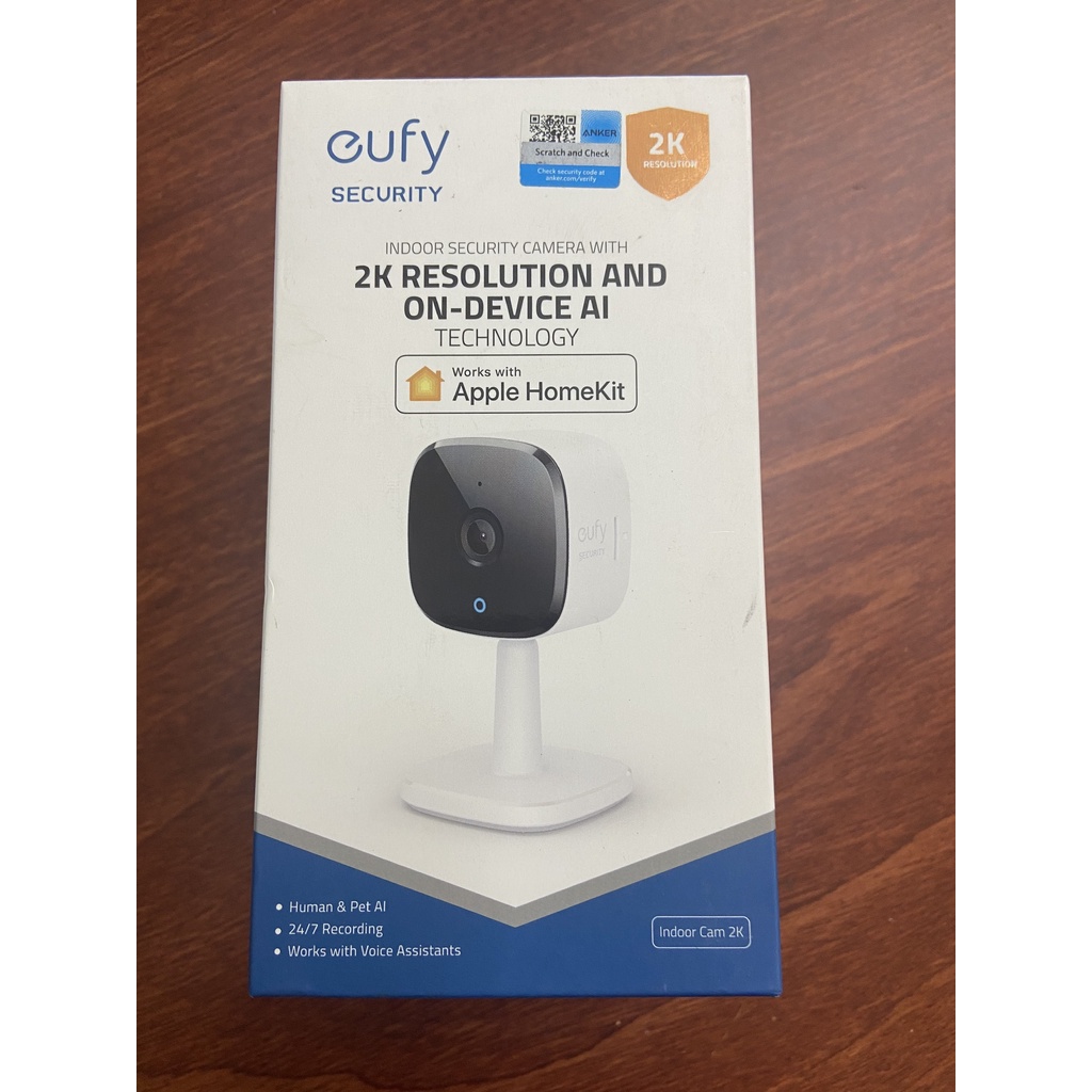 Eufy indoor Wifi IP Camera T84001W1 resolution (2304 x 1296) - Genuine ...