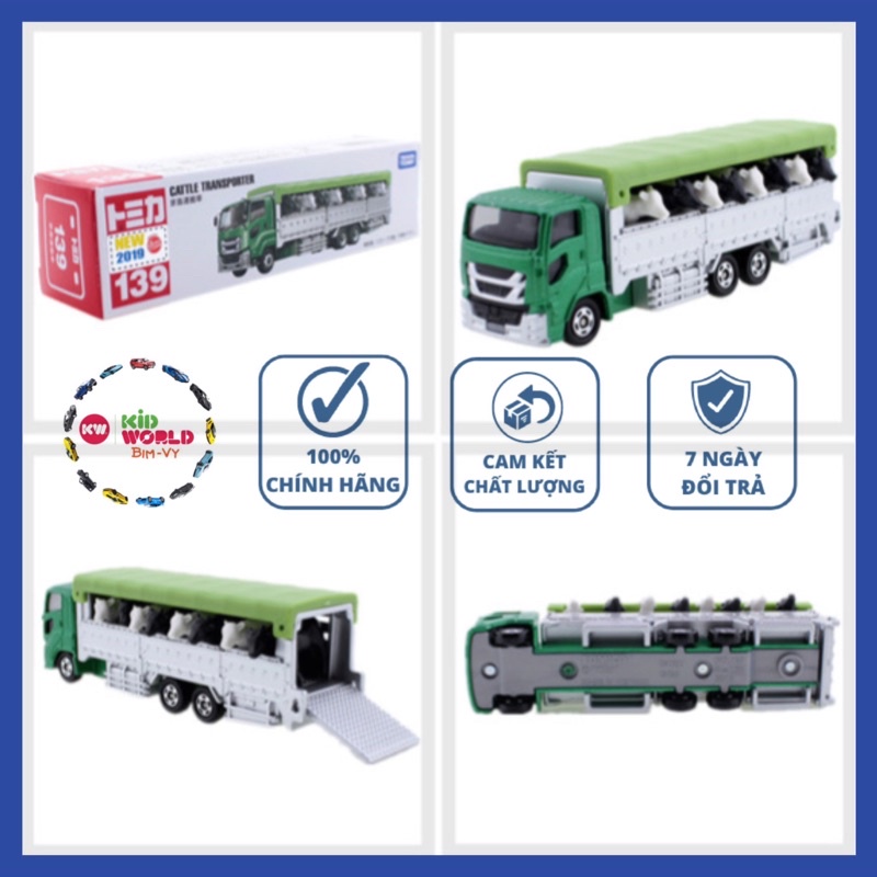 Tomica Box Model Car Isuzu Giga Cattle Transporter. No.139. | Shopee ...
