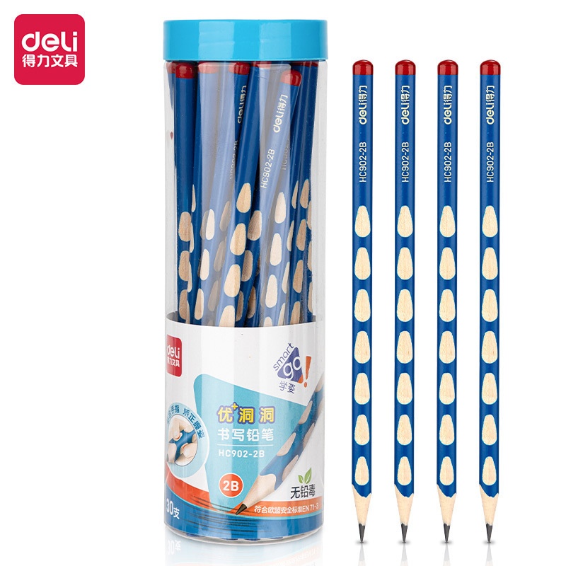 2b Deli Triangular Wooden Pencil - HC902 | Shopee Singapore
