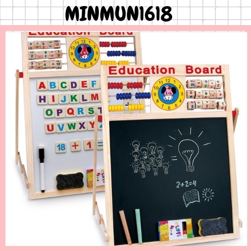 Alphabet Learning Board for Children, 2-Sided Learning Board for ...