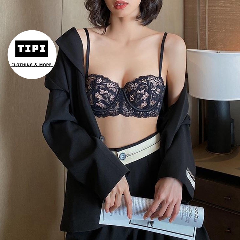 High-end women's bras are rimmed to create medium slots Litasy P3-E2 | Shopee Singapore