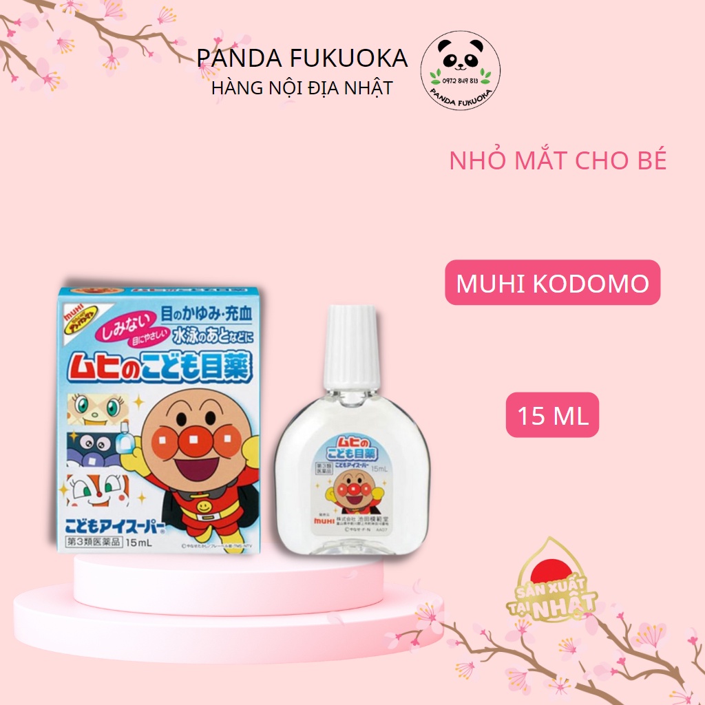 Muhi Baby Eye Drops 15ml - Gentle Eye Drops for Children from 3 Months ...