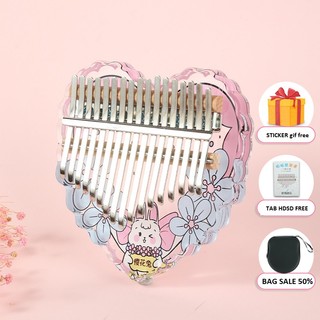 Latest transparent kalimba thumb piano 21-tone kalimba 17-tone acrylic ...