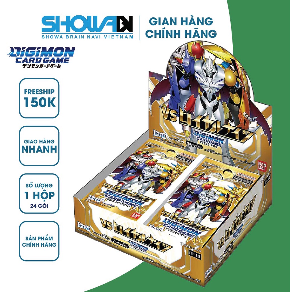 Digimon Tactical Chess Set, BT-13 Expansion Box, BANDAI, VS Royal ...