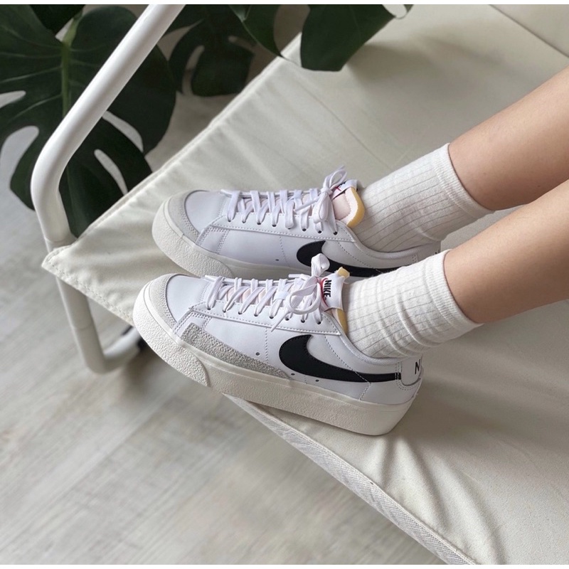 Nike BLAZER LOW PLATFORM Sneakers (DJ0292 101) | Shopee Singapore