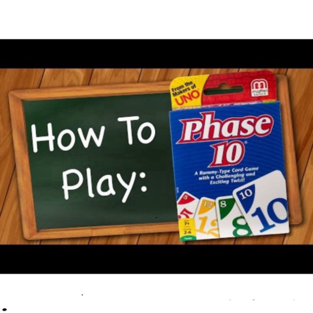 Phase 10 cards - Upgrade of Uno GamesUNO PHASE 10 Genuine Hard Paper ...