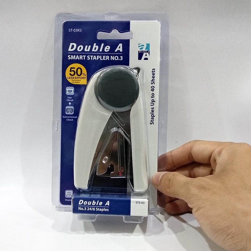 Power stapler No. 3 Double A (can staple 40 sheets) - staple force ...
