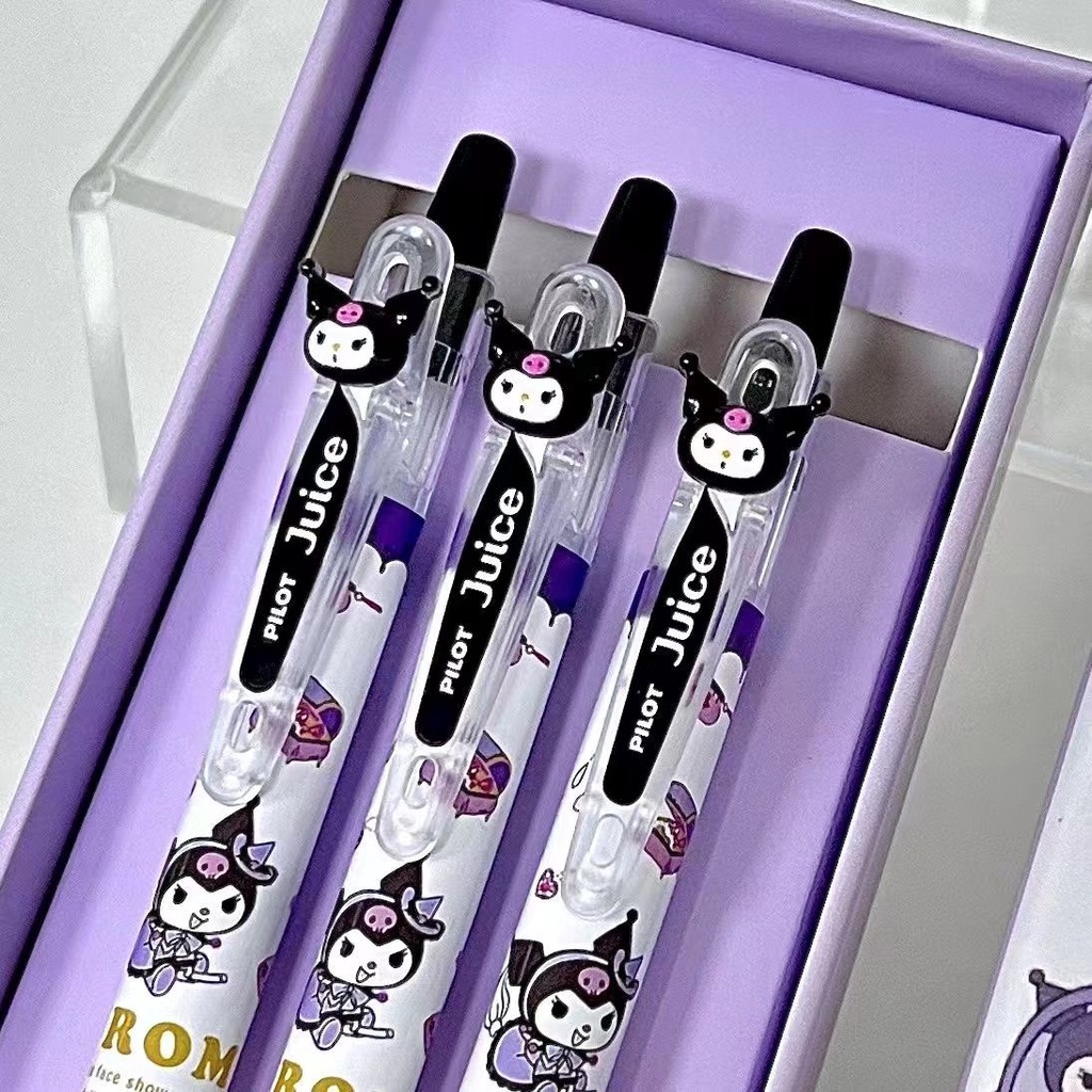 P PILOT PILOT 10th Anniversary Juice Juice Juice Pen 10EF Kuromi Sanrio ...