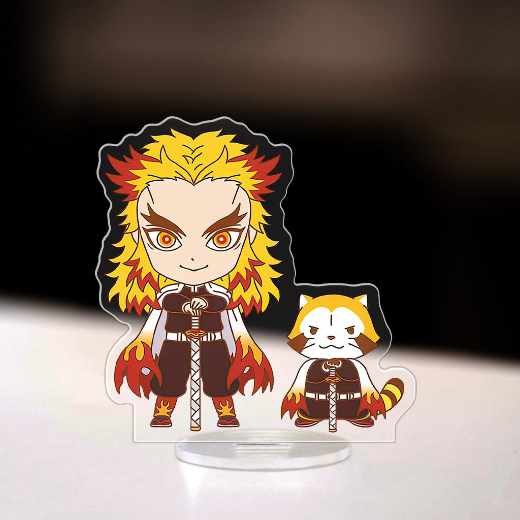 Standee Kimetsu no Yaiba x Rascal 8cm High Model Decorated The Learning ...