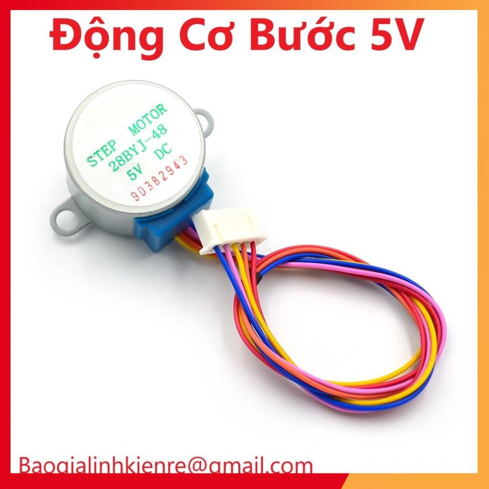 Stepper MOTOR 5V/12V STEP MOTOR 28BYJ-48 5VDC/12VDC | Shopee Singapore