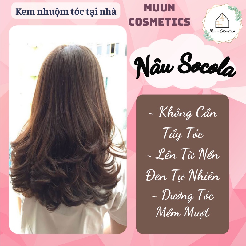 OXY Chocolate Brown Hair Dye (Includes Oxygen + Hair Cap + Gloves ...