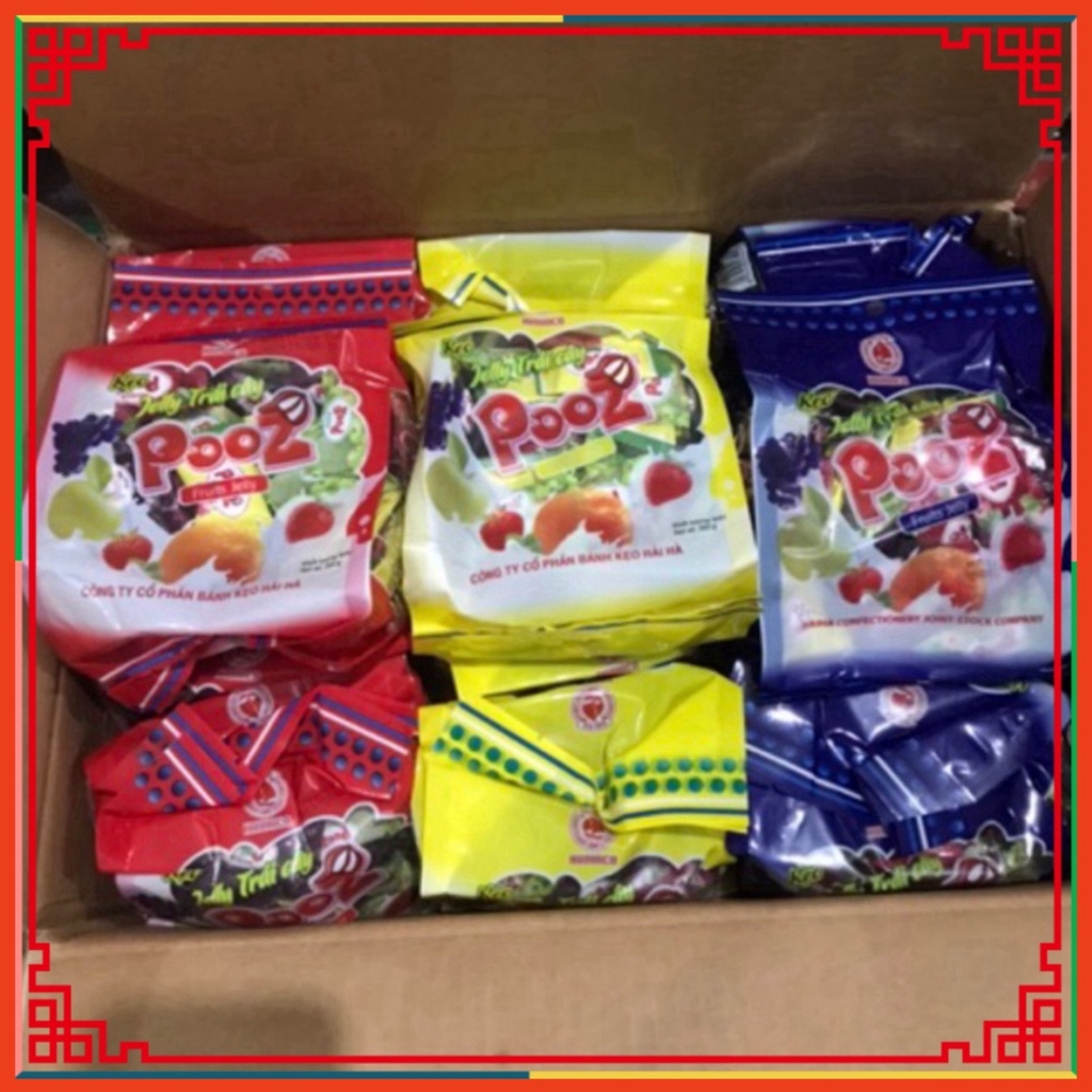 Pooz Hai Ha Fruit Jelly Candy 350g pack (Genuine) NgoctoanMart | Shopee ...