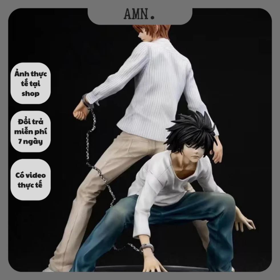 Death Note Model - Yagami Raito Light & L Character Model In PVC Death ...