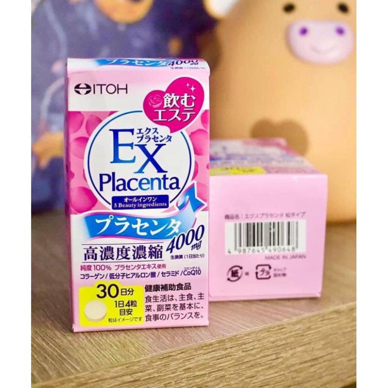 Placenta Ex Japanese Sheep Placenta Chewable Pills | Shopee Singapore