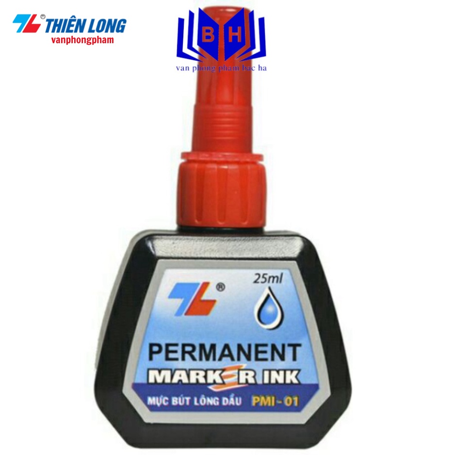 Thien Long PMI-01 Oil / Felt Ink (Blue / Black / Red) | Shopee Singapore