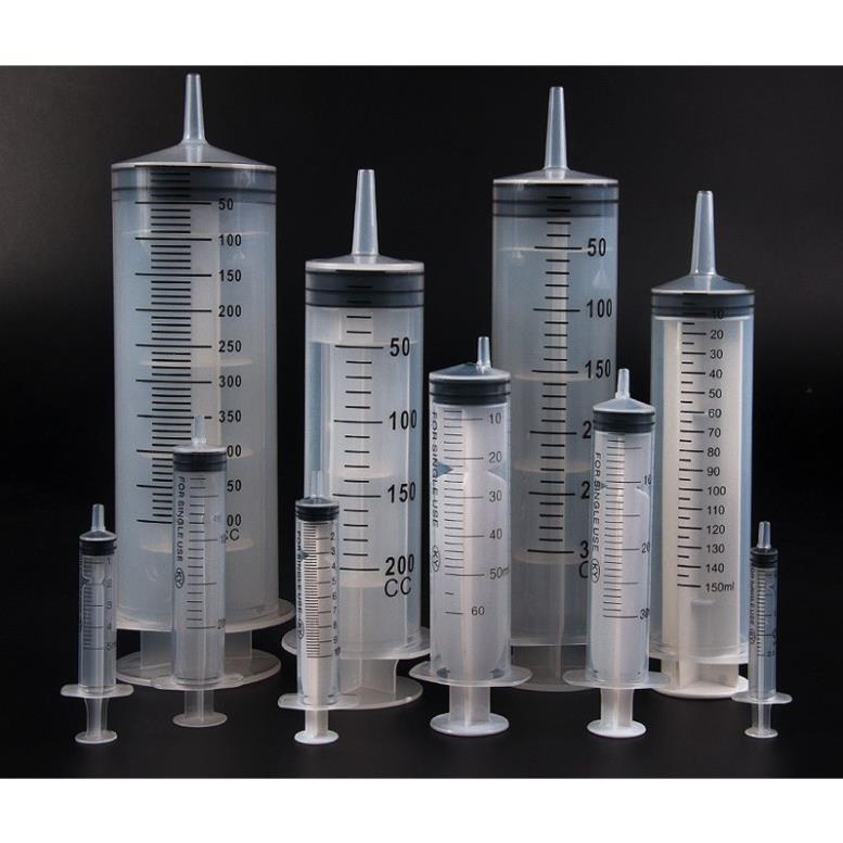 Cylinder - Plastic syringes with volumes from 5cc, 60cc, 80cc, 100cc ...