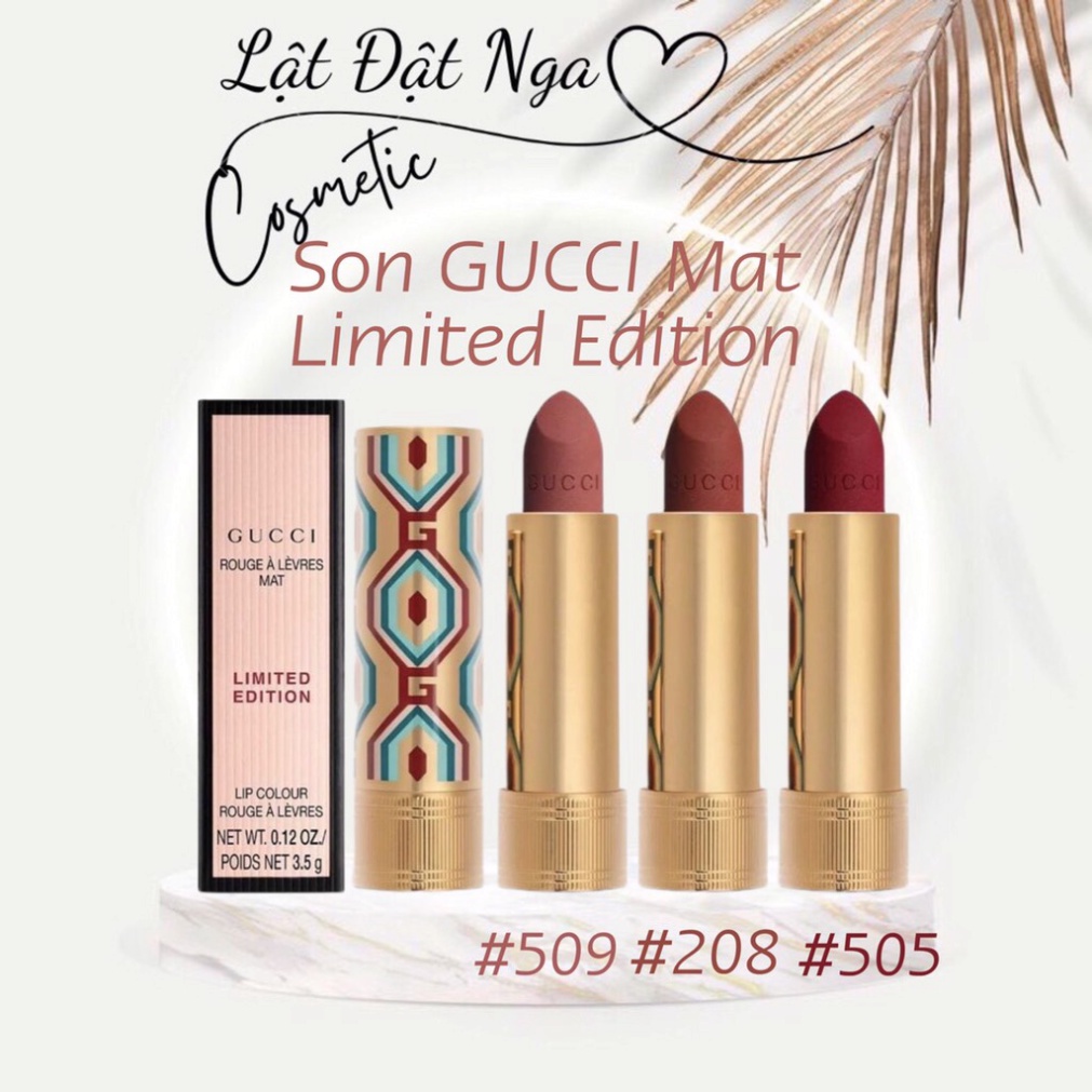 Gucci Mat Limited Edition Lipstick (Genuine Product) | Shopee Singapore