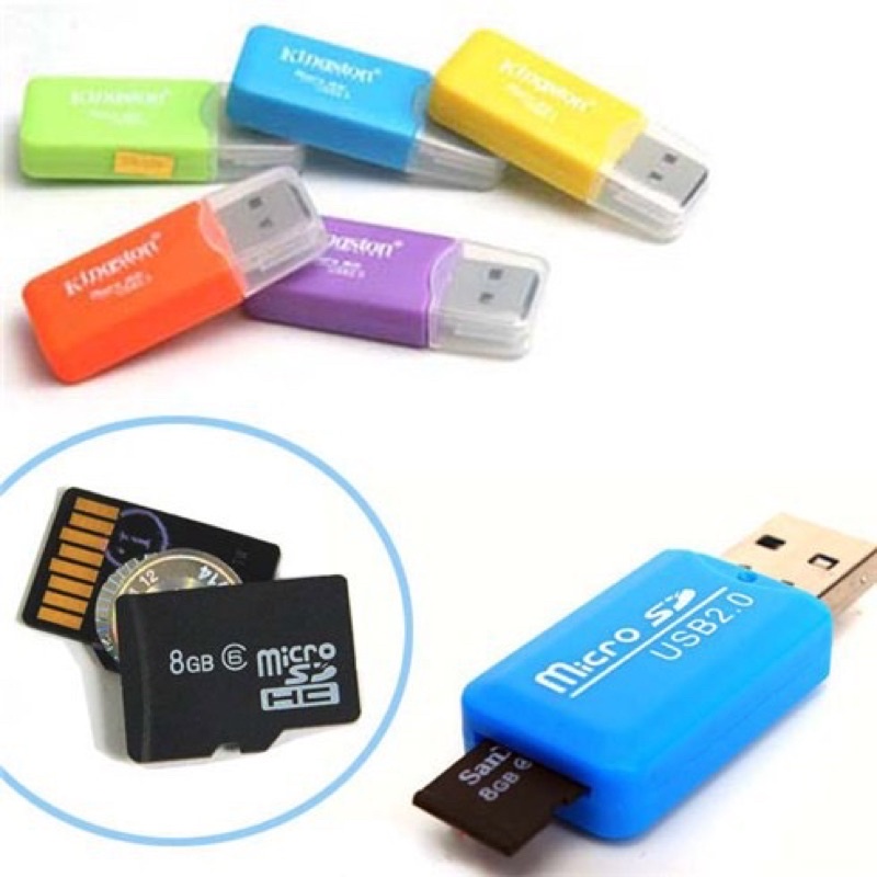 High-speed mini micro SD memory card reader, aluminum case, super light ...