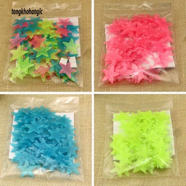 100 Luminous Stars With Wall Cladding (4 Colors) | Shopee Singapore