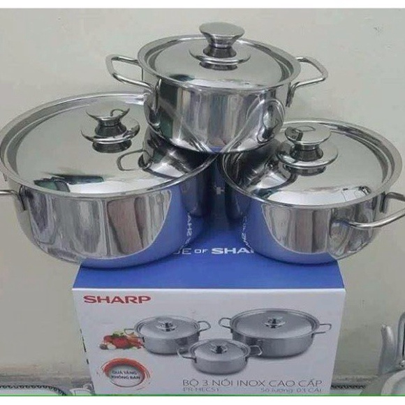Shap inoc 304 pot set can be used with induction cookers and shap pots ... Shap inoc 304 pot set can be used with induction cookers and shap pots ...
