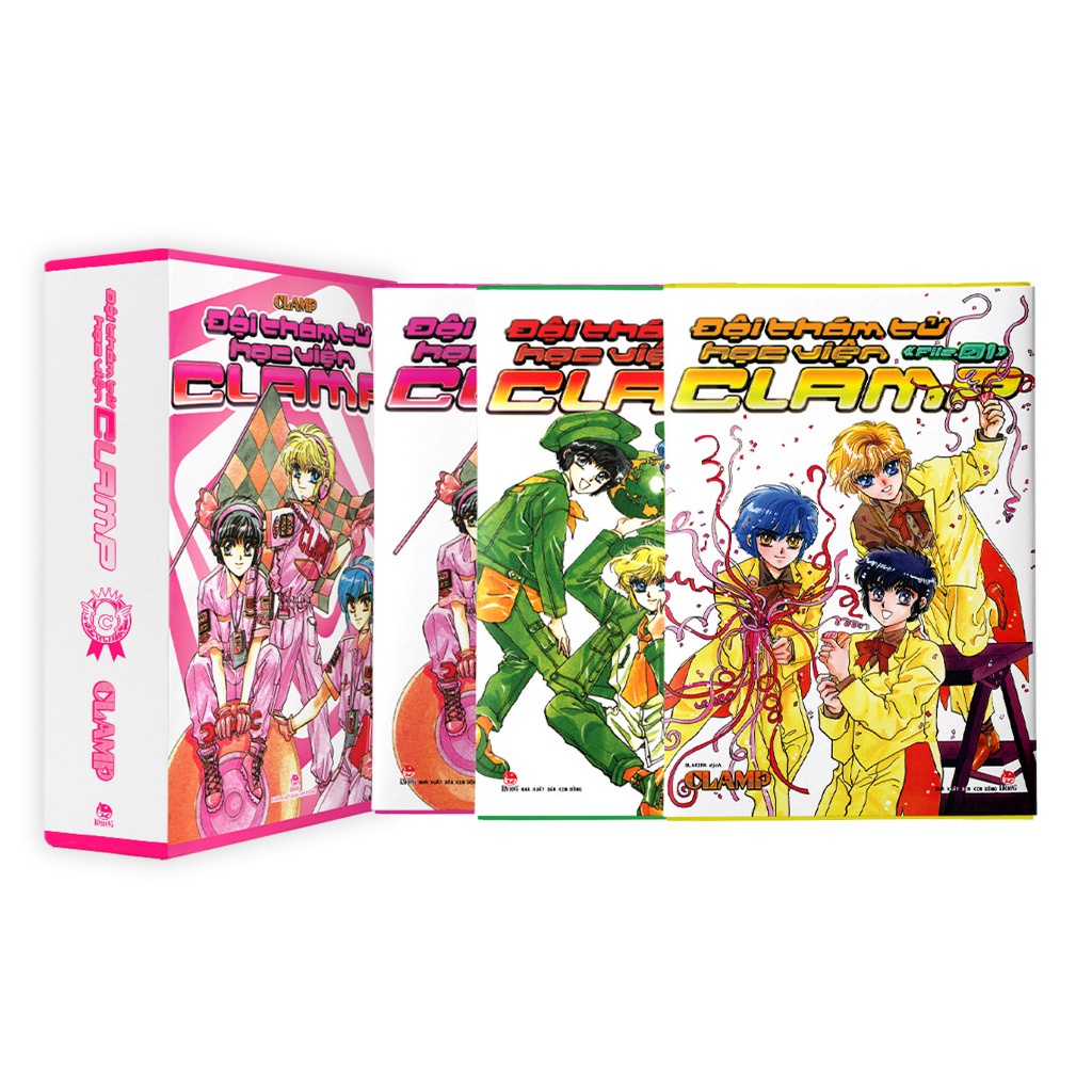 Clamp Academy Detective Team Boxset Comic (3 Volumes) | Shopee Singapore