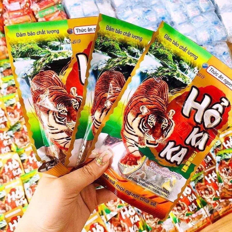 Kaka tiger meat, spicy tiger meat Snack for childhood snacks (18G pack ...