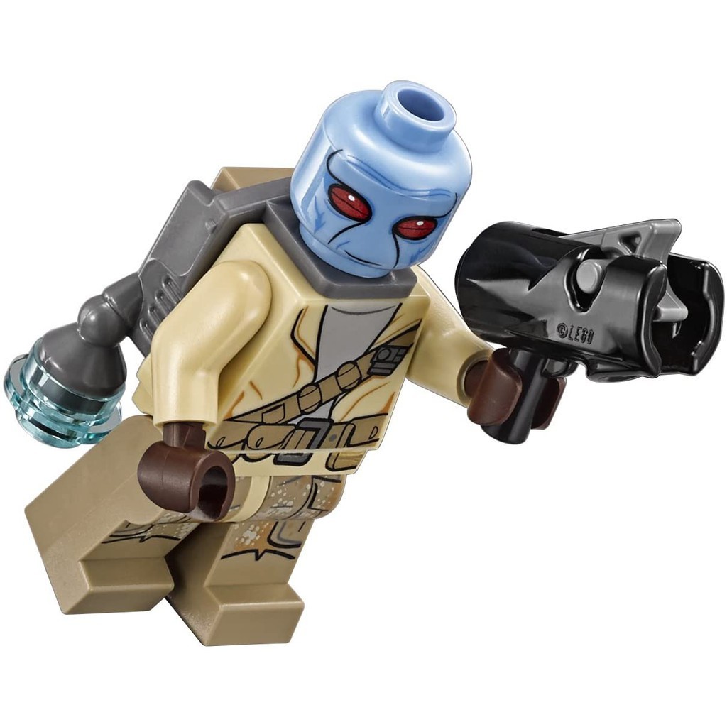 [1 Figure] LEGO Star Wars Minifigures - Duros Alliance Fighter, Jet ...