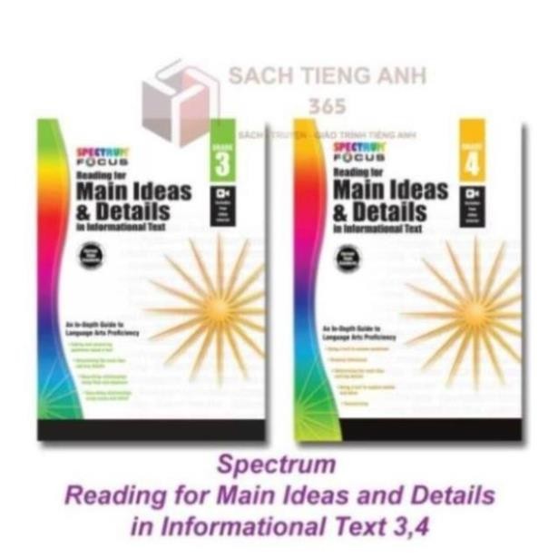 [ Reading for Main Ideas and Details ] Spectrum - Reading for Main ...
