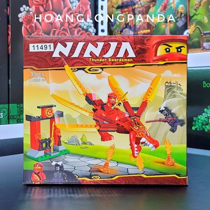 [Ninja] Assembling Lari 11491 | 71701 Kai's Fire Dragon | 93 details ...