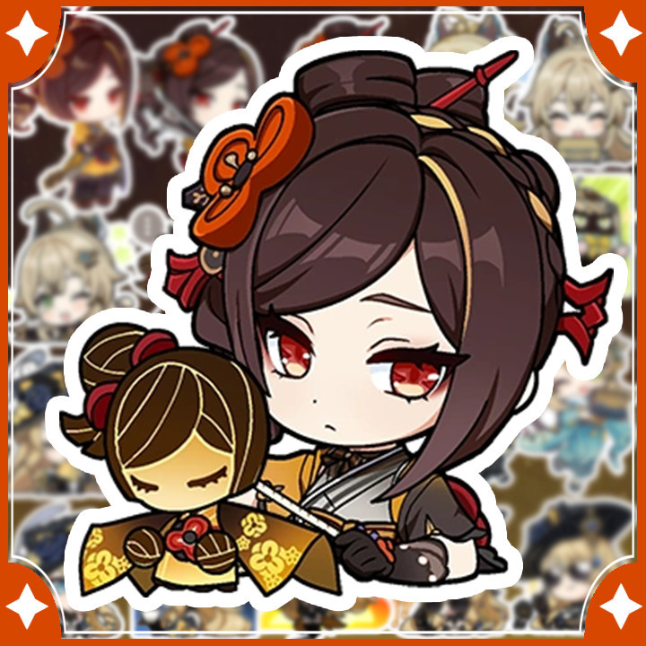 [Genshin Impact] Sticker Chiori, Navia and Kirara (20 pictures ...