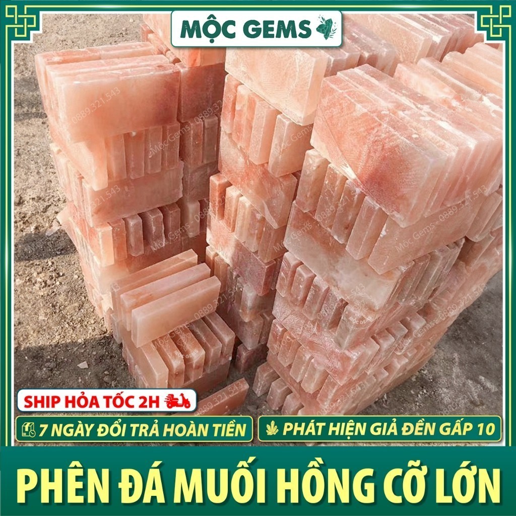 Himalaya Pink Salt Stone Rock Large (20 x 10cm), Use Masage Feet, Make ...