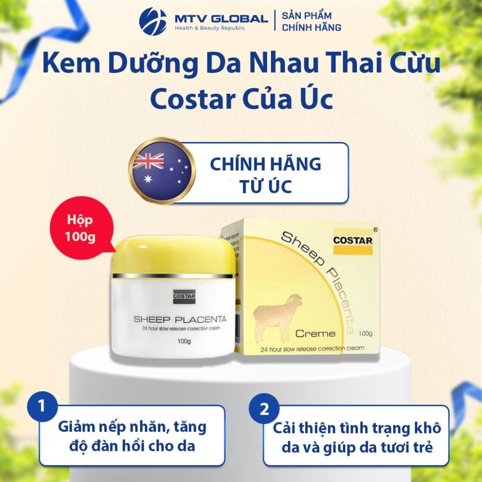 Australia COSTAR Sheep PLACENTA CREAM 100g - COSTAR PLACENTA CREAM ...