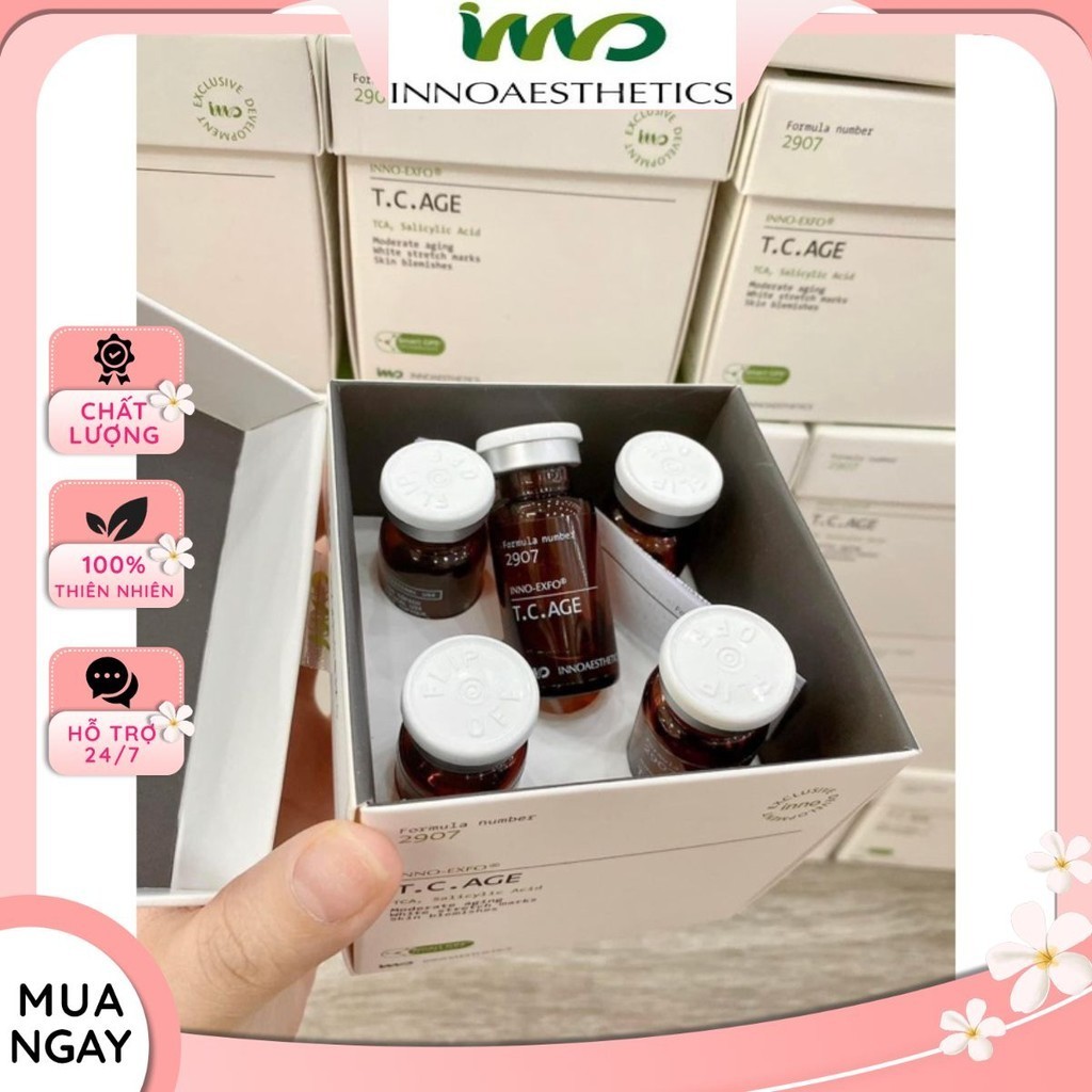 Active INGREDIENTS Innoaesthetics T.C.Age Inno TCA Skin Peel, Pitted ...
