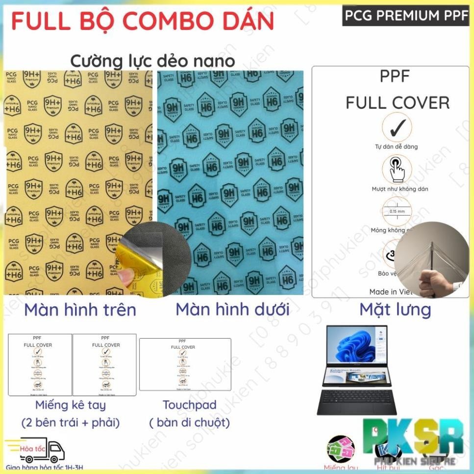 Full combo of ASUS Zenbook DUO protection stickers (2024) UX8406 ...